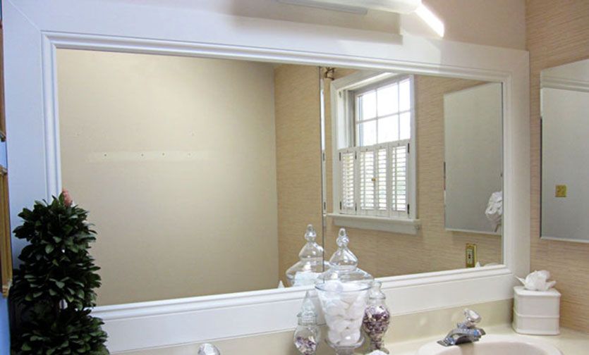 Rama lustra ze sztukaterii styropianowej - Biała z listwy DIY